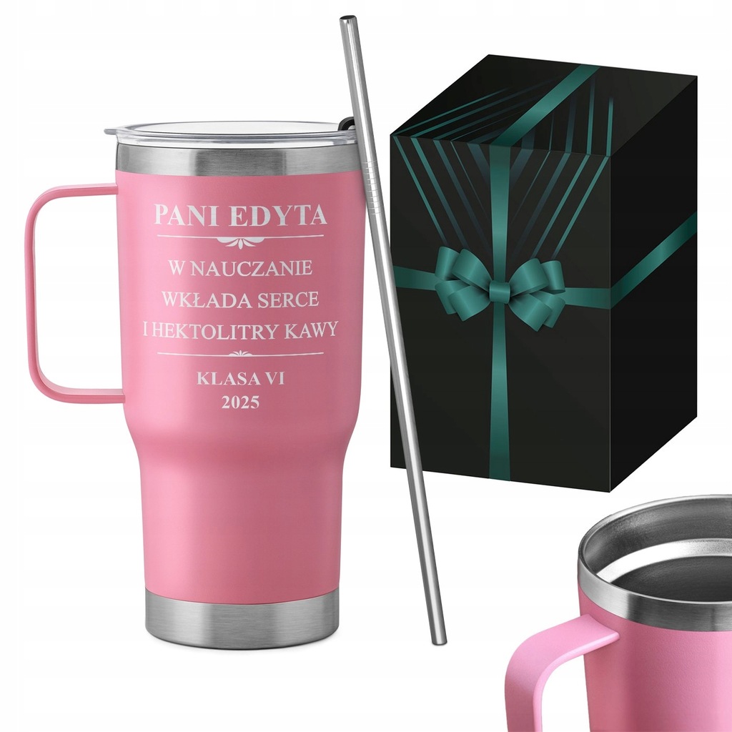 Kubek Termiczny dla Nauczyciela z Grawerem Prezent na Dzień Nauczyciela - 16317076944 ...