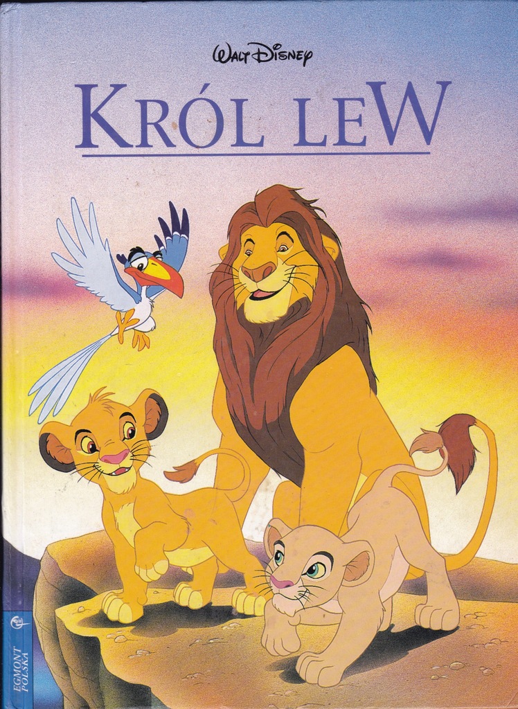 KRÓL LEW - Walt Disney - 12559439026 - oficjalne archiwum Allegro