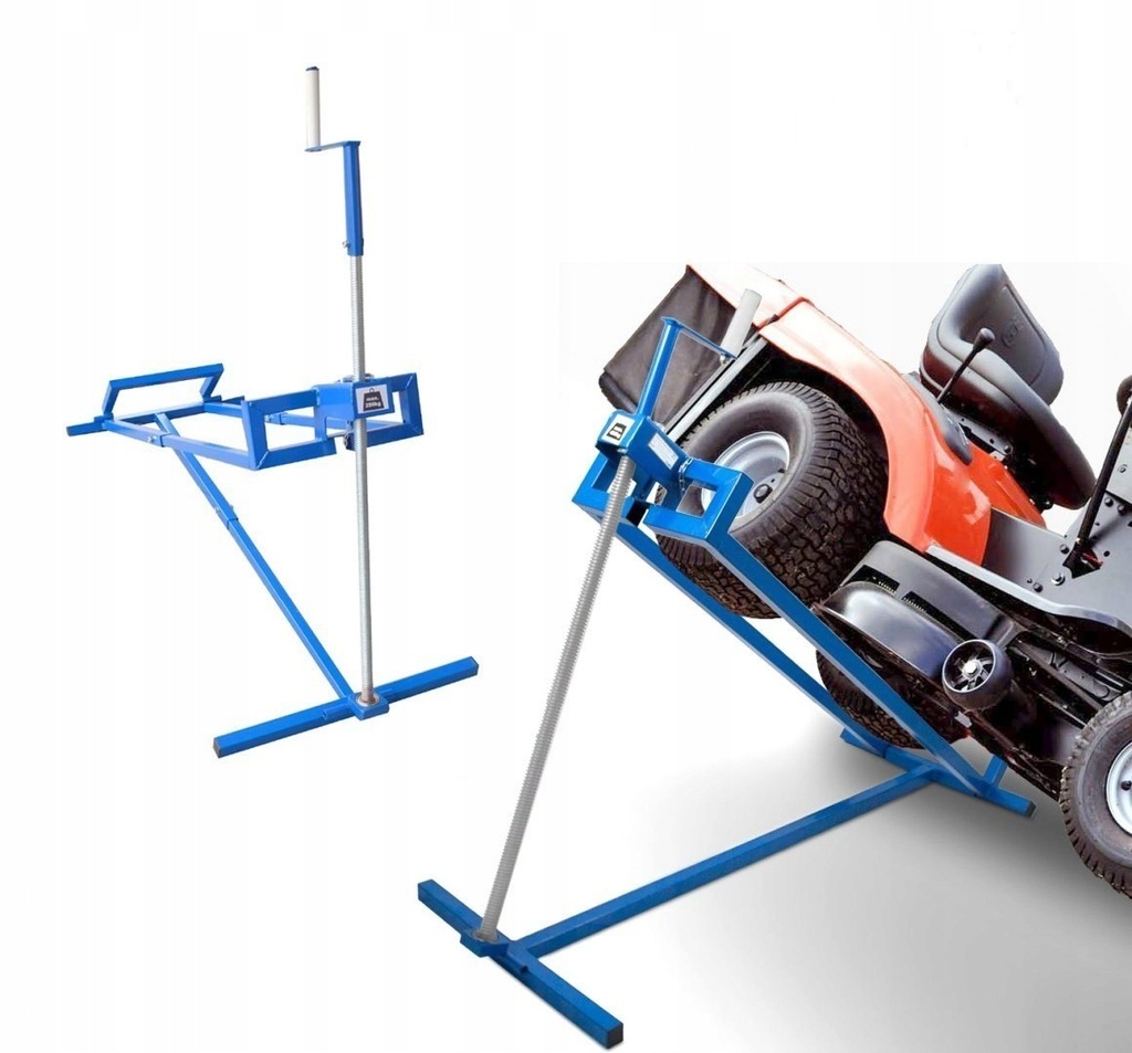 PODNOŚNIK LEWAREK DO KOSIARKI TRAKTORKA QUAD 250kg - 13401012834 - oficjalne archiwum Allegro