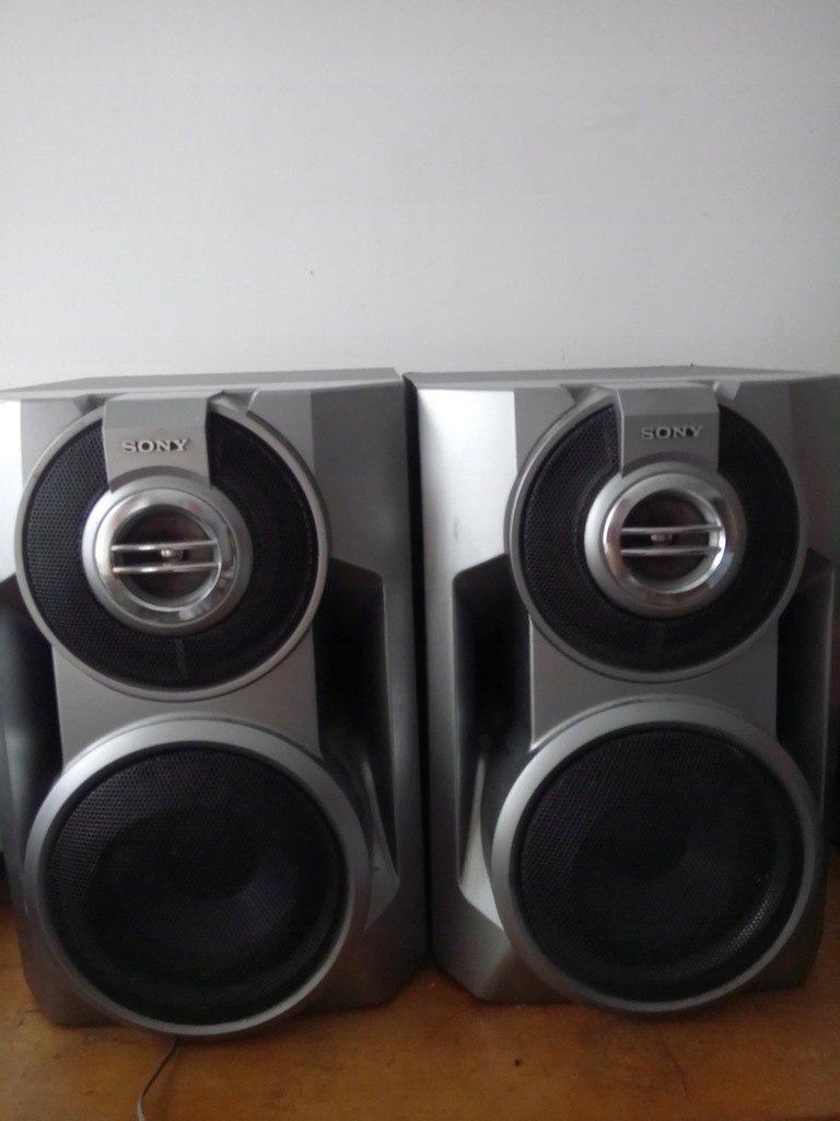 Kolumny do wieży SONY MHC-BX7 + oryginalny pilot - 8279840179 - oficjalne archiwum Allegro