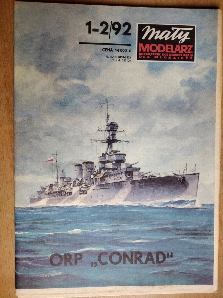 MM 1/1992 LEKKI KRĄŻOWNIK ORP CONRAD - 13391064372 - oficjalne archiwum ...
