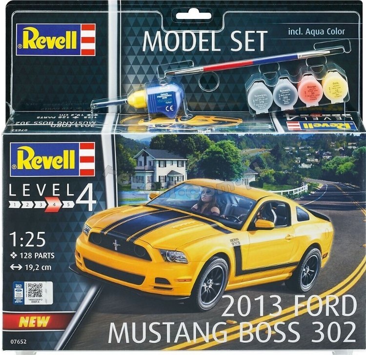 Model do sklejania REVELL Ford Mustang Boss 302 20 - 12270432923 ...