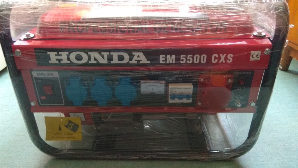 Agregat prądotwórczy Honda EM 5500 CXS 5,5 kW - 8497078847 - oficjalne archiwum Allegro