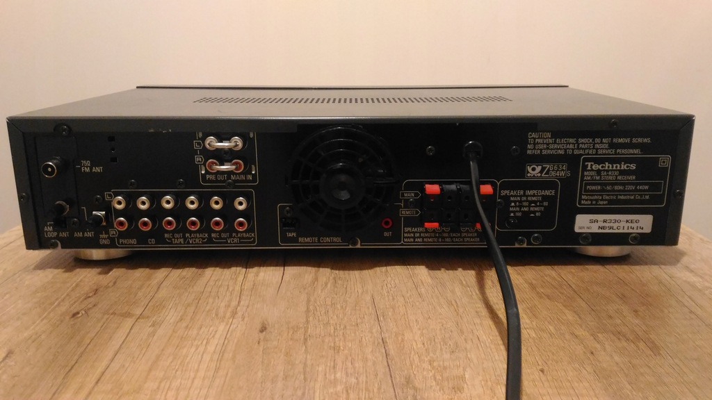 Amplituner Technics SA-R330 - Ładny stan - Okazja - 8767459835 ...