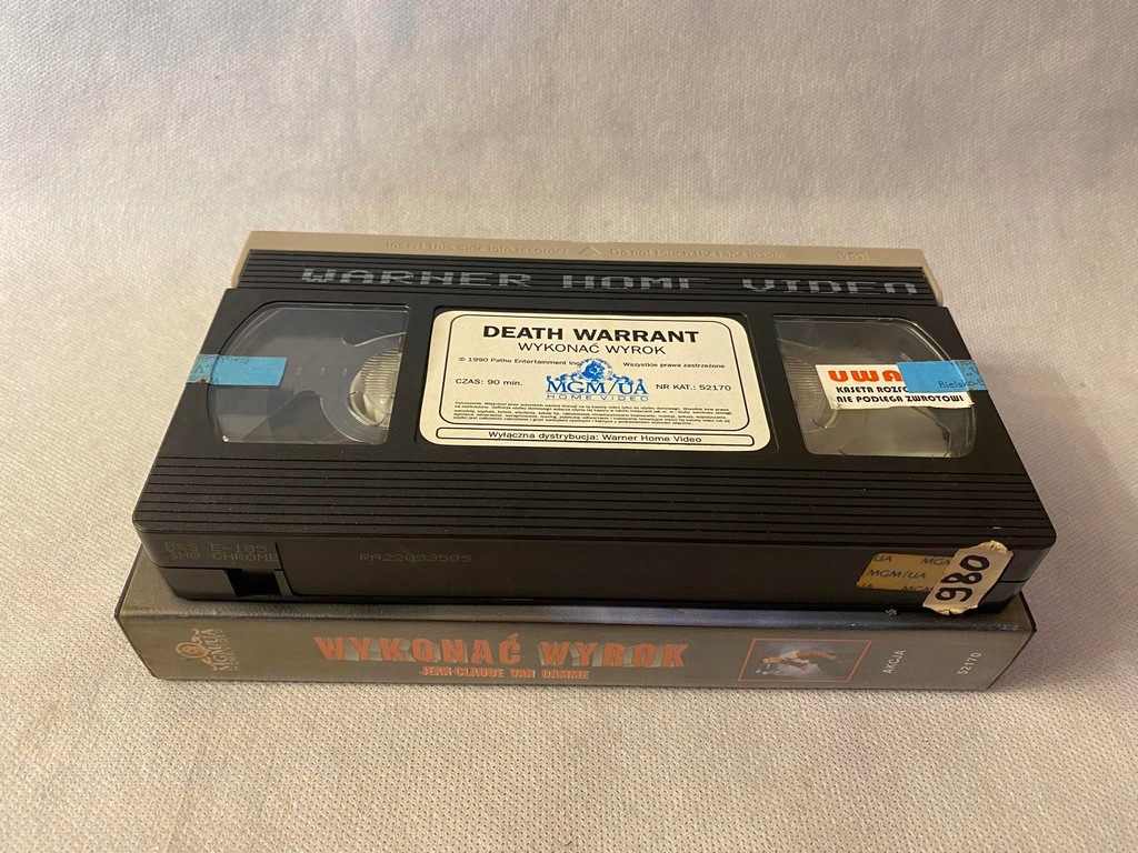 DEATH WARRANT- WYKONAĆ WYROK VHS VAN DAMME UNIKAT! - 13458620441 ... DEATH WARRANT- WYKONAĆ WYROK VHS VAN DAMME UNIKAT! - 13458620441 ...