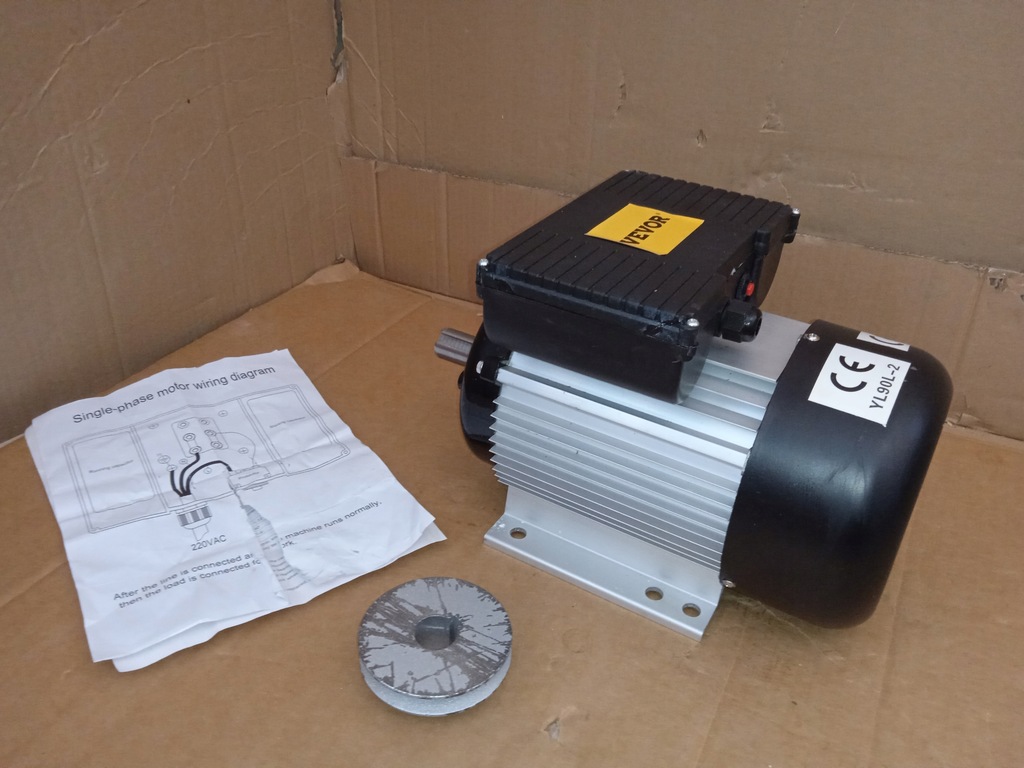 Silnik elektryczny 230V 2,2 kw 2800 RPM YL90L-2 - 12410588791 - oficjalne archiwum Allegro