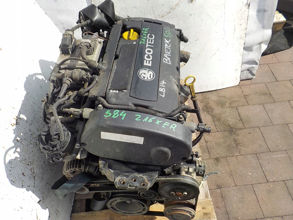 ASTRA H ZAFIRA B 1.6 16V SILNIK Z16XER KOMPLETNY - 12604900074 ...