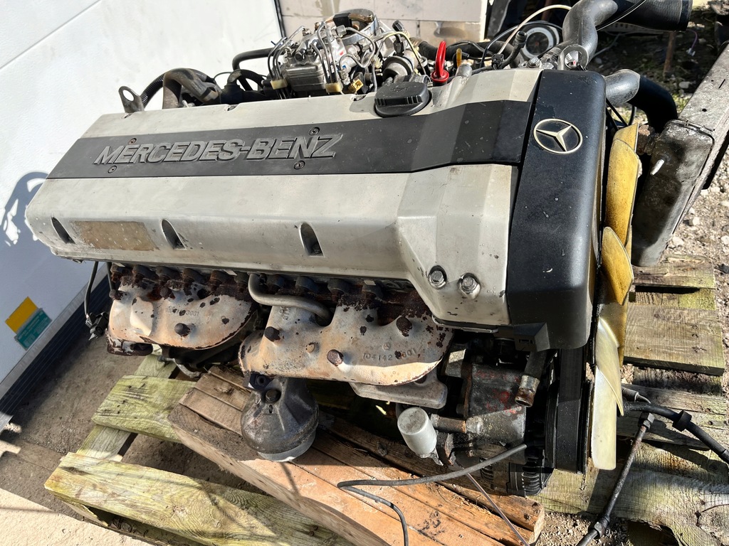 SILNIK MERCEDES W124 300E-24V BENZYNA M104.980 - 13360262908 - oficjalne archiwum Allegro