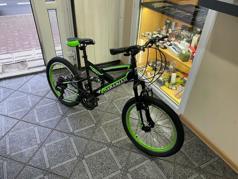 ROWER DZIECIĘCY CARAIMAN 20 S20 ZIELONY WYSYŁKA - 11783997878 ...