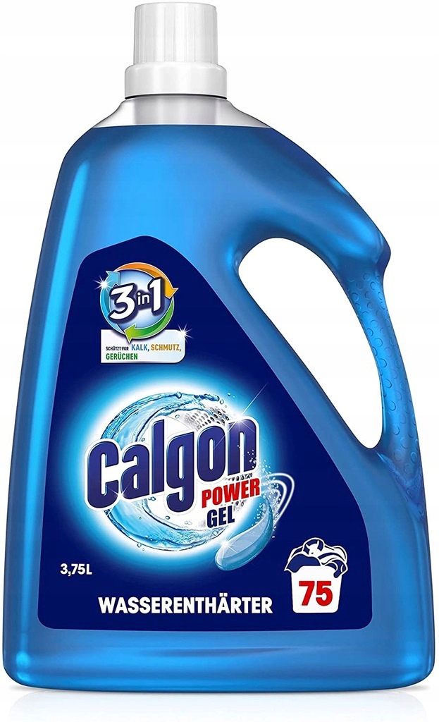 Calgon 3w1 zmiękczacz wody do prania 75 prań 3,75l - 12544214296 ...