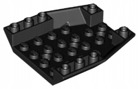 Lego - skos / klin odwrócony 6x6 (29115) czarny - 8634518863 ...