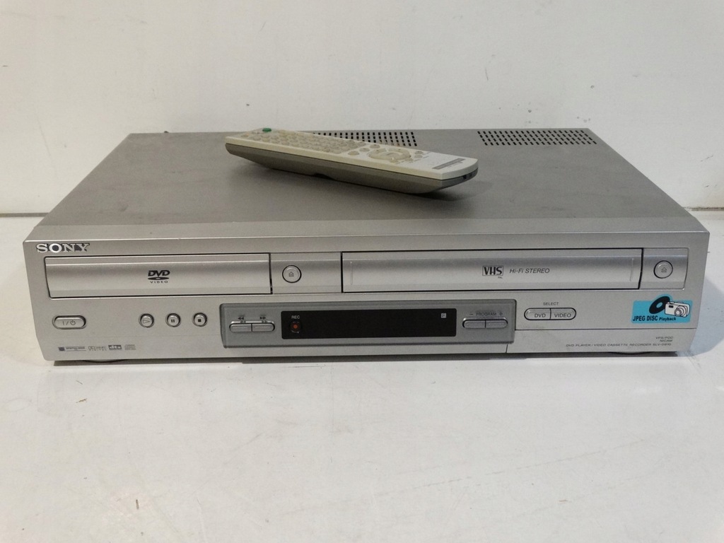 SONY SLV-D910 + PILOT - KOMBO VHS/DVD - GWARANCJA - 12245866340 - oficjalne archiwum Allegro