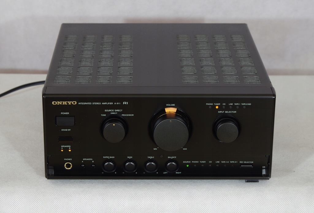 Wzmacniacz Onkyo A-911. Midi. Sprawny BDB stan - 8645150391 - oficjalne archiwum Allegro