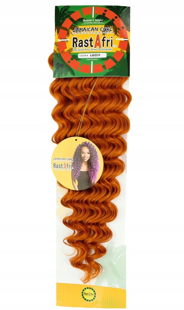 Loki syntetyczne RastAfri Jamaican Rudy Amber - 14169722266 - oficjalne ...