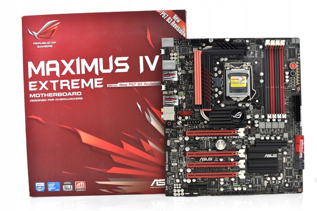 Asus Maximus IV Extreme P67 LGA1155 Entuzjasta-PC - 13459112378 ...