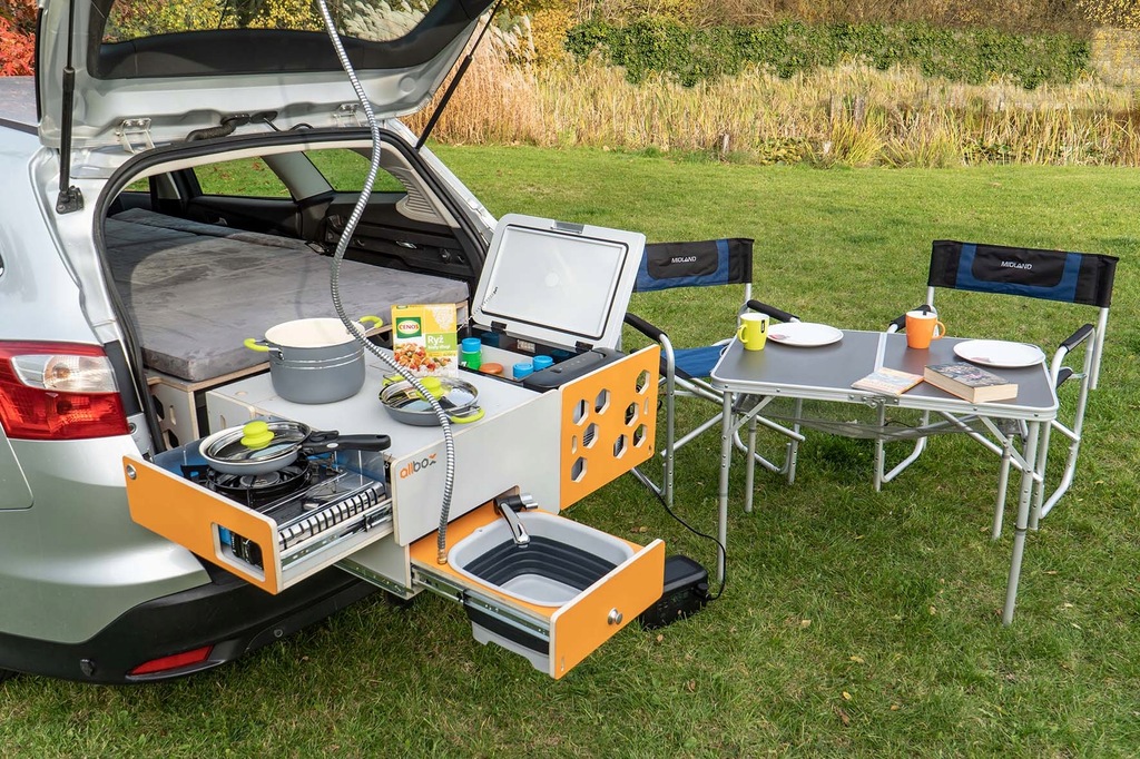 Box campingowy turystyczny mini kamper kombi suv - 12791244570 ...