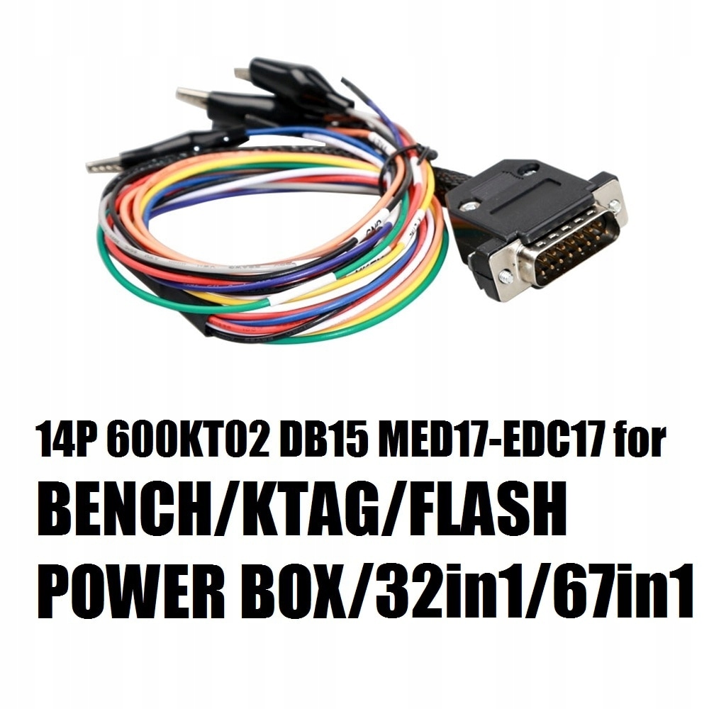 14P 600KT02 DB15 MED17-EDC17 GPT Adapter F32GN037C - 12620084694 ...