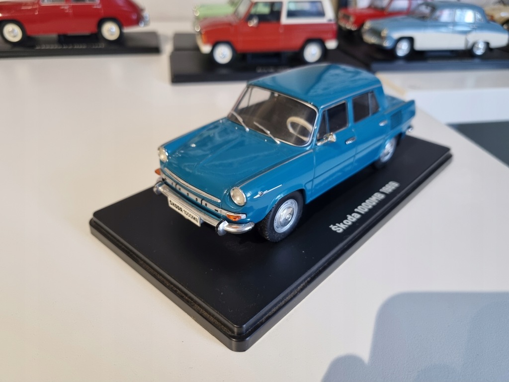 Samochody PRL-u - SKODA 100MB 1969 Hachette 1:24 - 12310266263 ...