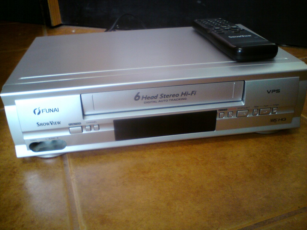 Magnetowid Video VHS FUNAI STEREO 6 głowic+ PILOT - 12554552739 ...