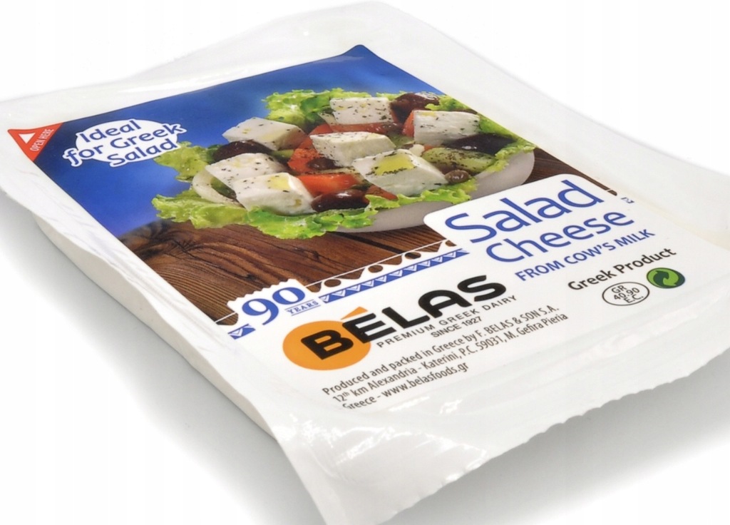 Oryginalny ser grecki feta sałatkowy - 13178356183 - oficjalne archiwum ...