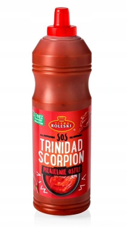 Roleski Sos Trinidad Scorpion Ostry 1000 ml 1L - 13223189596 ...