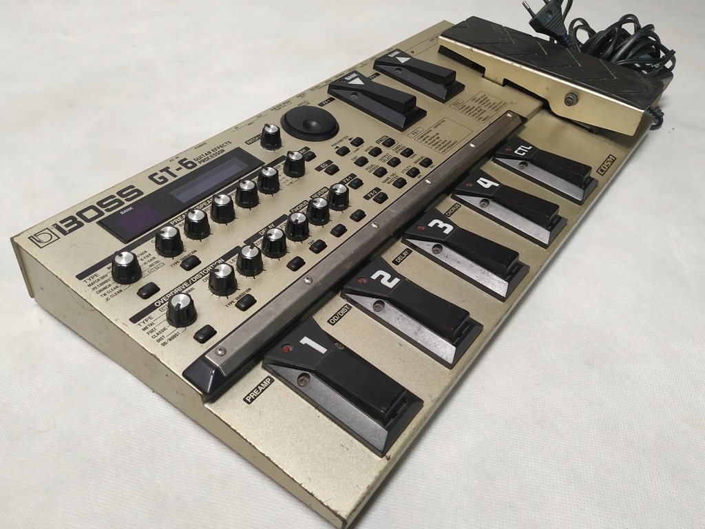 BOSS GT6 multiefekt gitarowy - 14103341307 - oficjalne archiwum Allegro