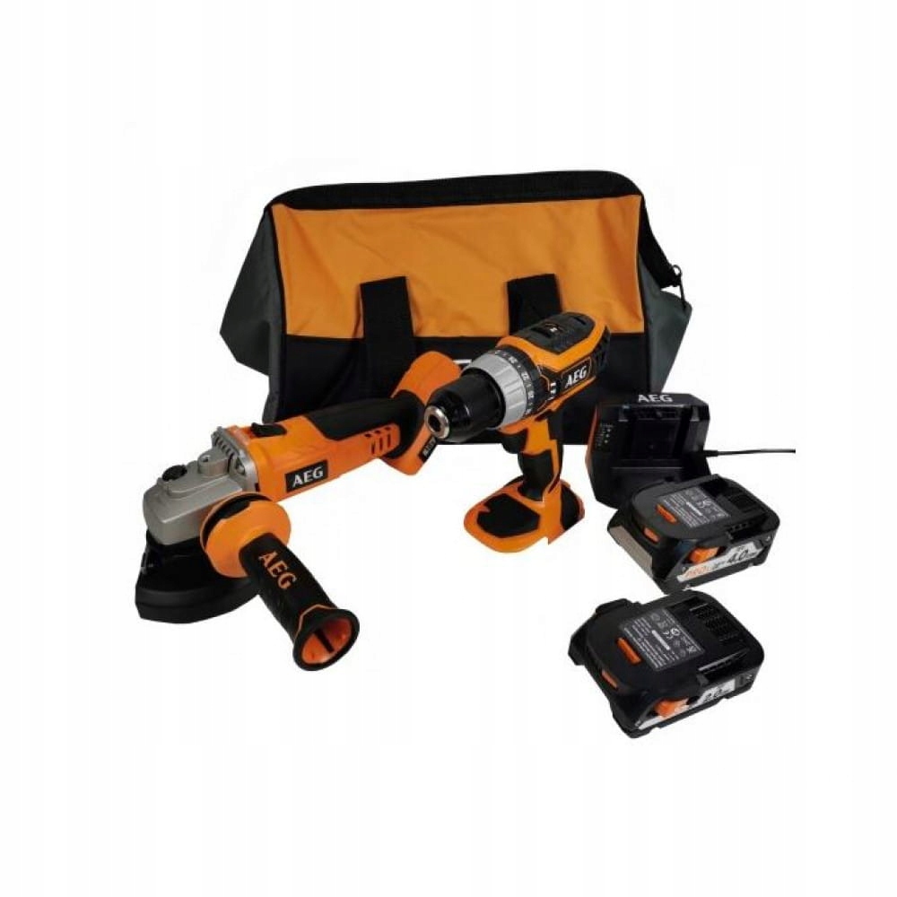 AEG JP18M2-X02B Wiertarko-wkrętarka Szlifierka 18V - 12949790497 - oficjalne archiwum Allegro