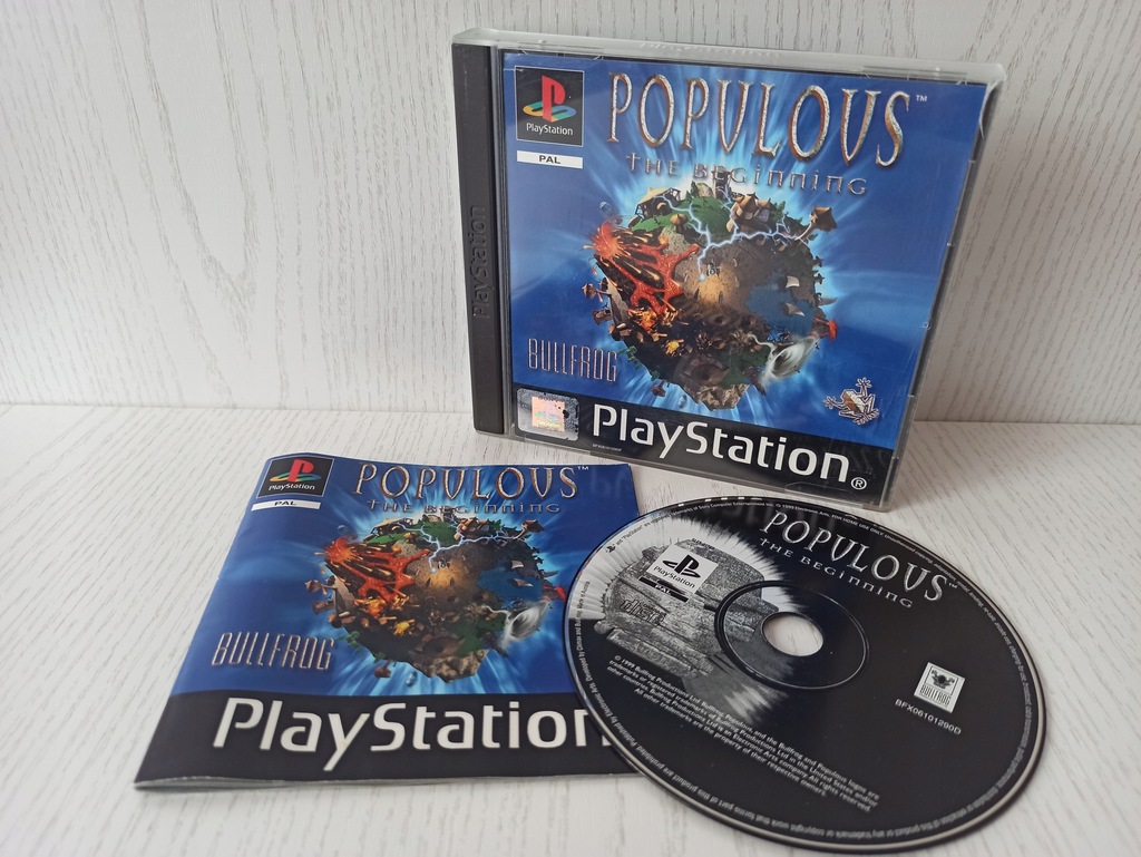 POPULOUS THE BEGINNING psx ps1 bcm od 1zł - 12121879931 - oficjalne ...