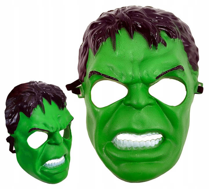 MASKA HULK na Bal Karnawał HULK ZIELONY MASKA HULK - 12800222245 ...
