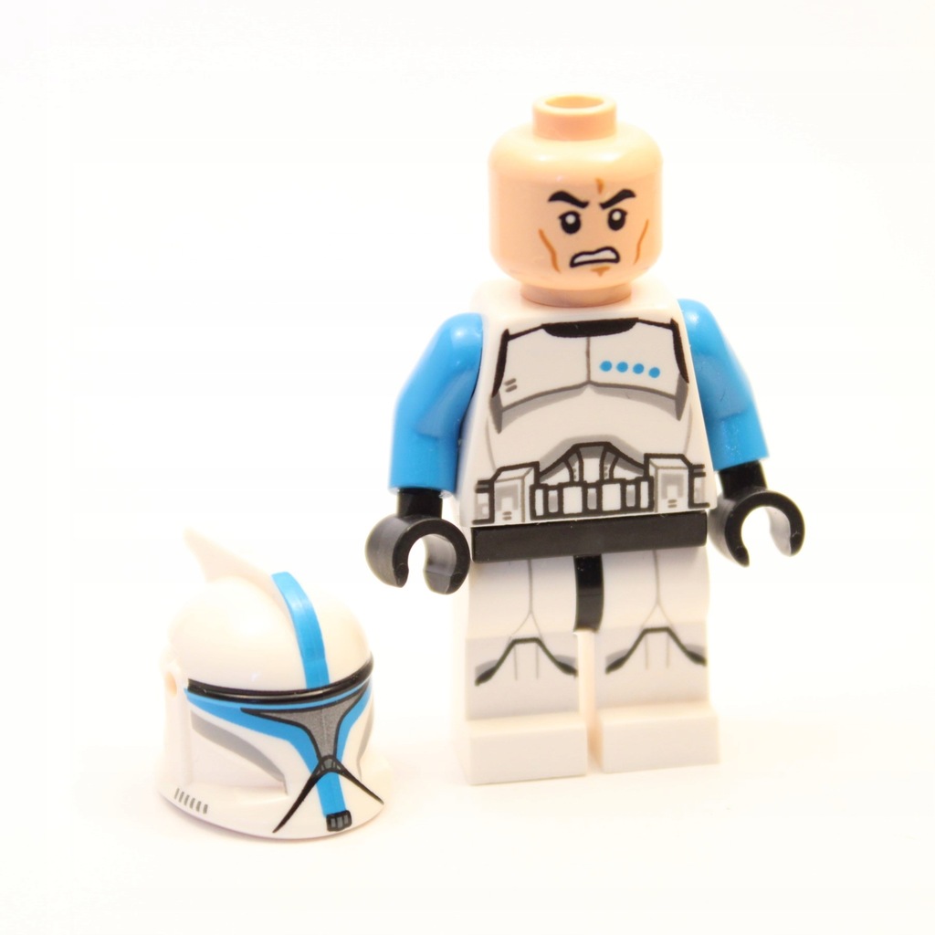LEGO Minifigurka Ludzik sw0629 Clone Lieutenant - 12597363492 ...