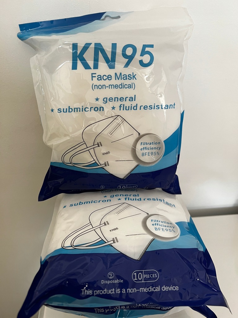 10x MASKA KN95 FFP2 Półmaska ochronna - 13246718162 - oficjalne archiwum Allegro