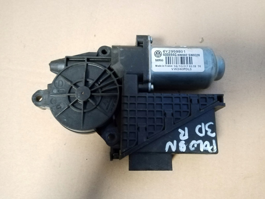 SILNICZEK SZYBY PRAWY PRZÓD SKODA FABIA 6Y2959801 - 15021337830 ...