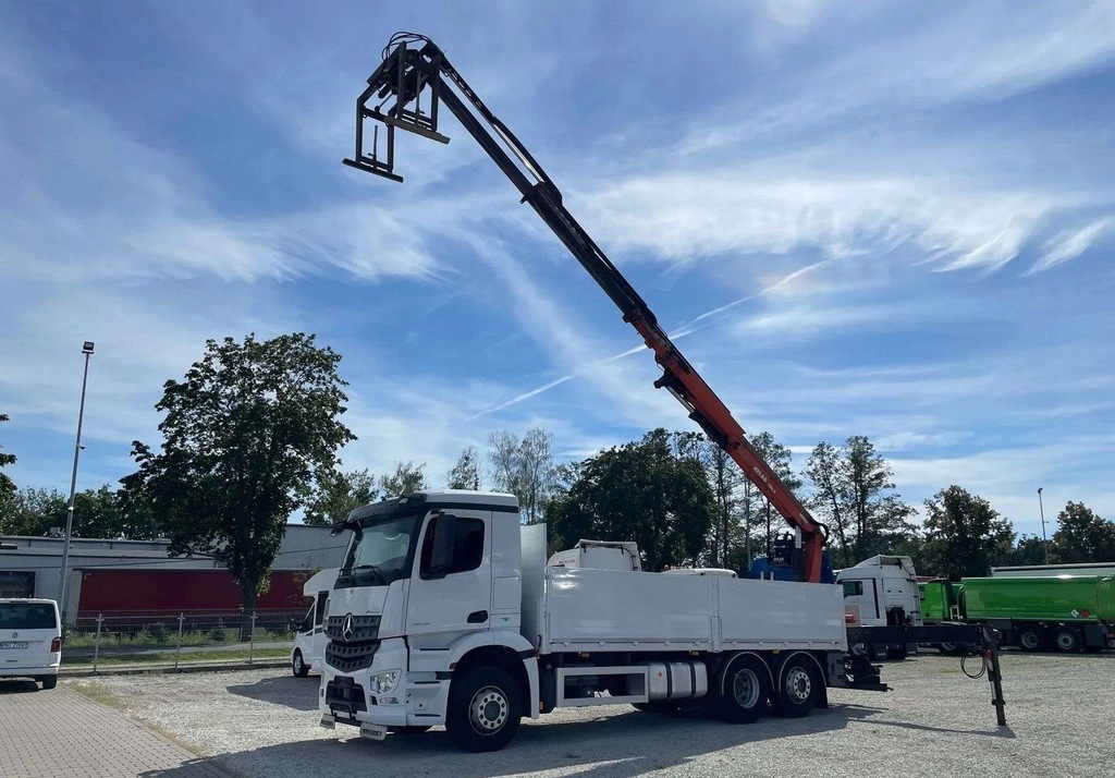 Mercedes-Benz AROCS 2545, HDS ATLAS186.3 PILOT... - 14483208256 ...