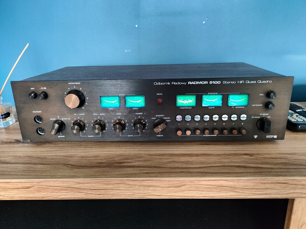 Amplituner Unitra Radmor 5100 Varia Przestrojony - 13474644806 ...