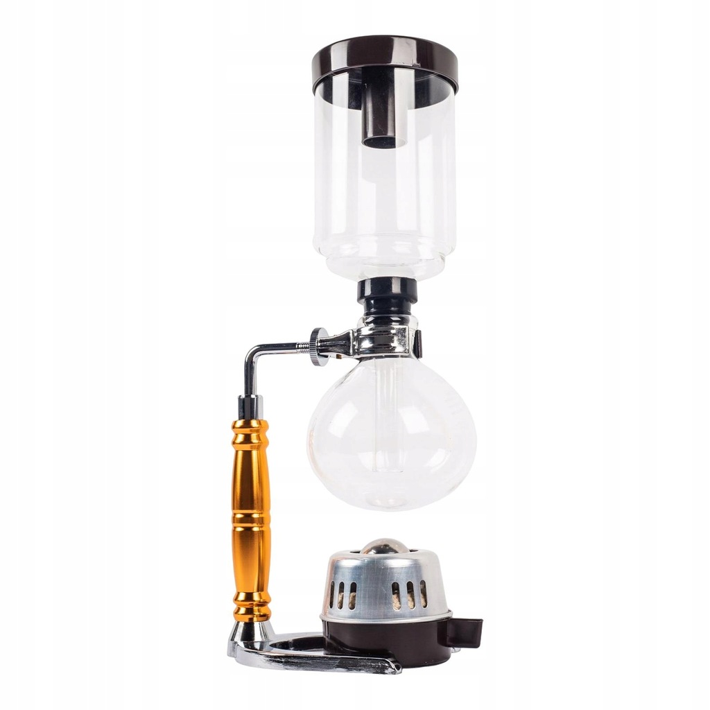 Glass Siphon Coffee Maker Siphon Brewer Heat Resistant Vacuum Coffee 3 ...