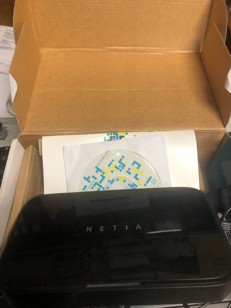 Router ADSL Netia Spot SPRAWNY + zasilacz - 10438744952 - oficjalne ...