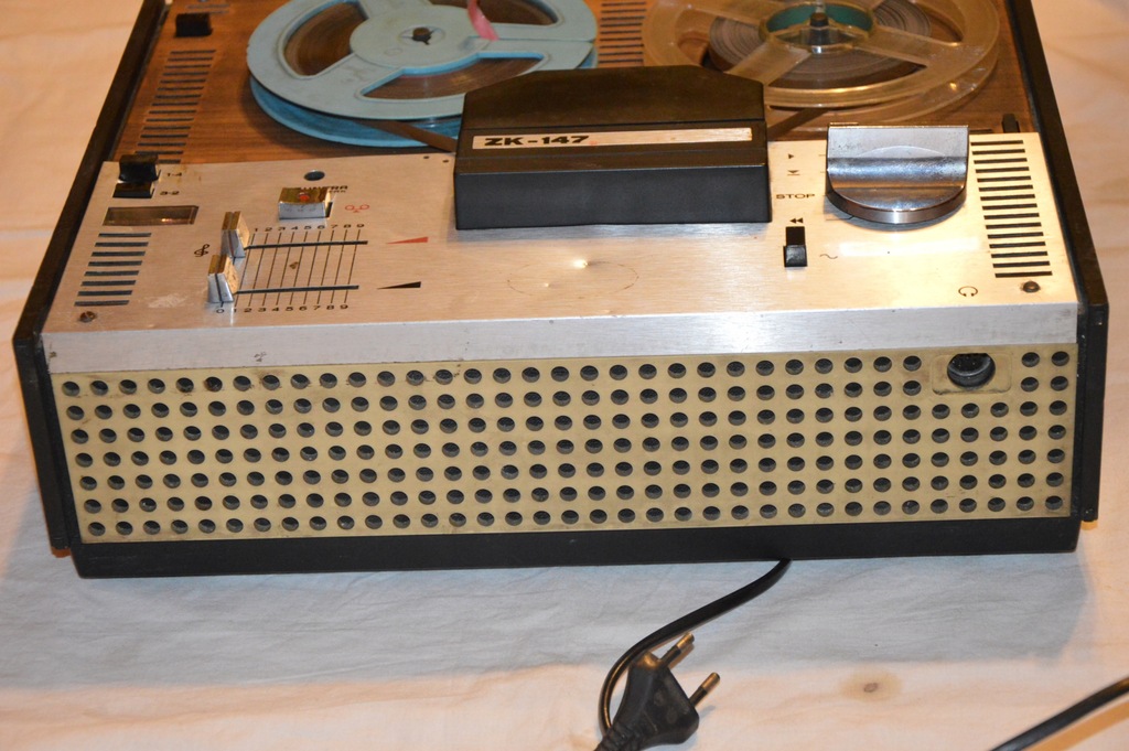 MAGNETOFON SZPULOWY ZK 147 UNITRA - 7918488955 - oficjalne archiwum Allegro