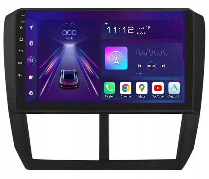 RADIO 2DIN NAWIGACJA ANDROID SUBARU WRX STI 8/256 GB DSP CARPLAY LTE ...