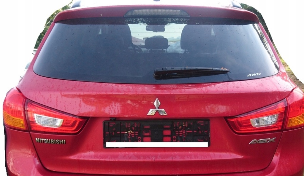 MITSUBISHI ASX KLAPA BAGAŻNIKA TYŁ RÓŻNE KOLORY - 13041471273 ...