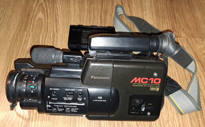 Panasonic NV-MC10 VHS-C kamera - 14407402599 - oficjalne archiwum Allegro