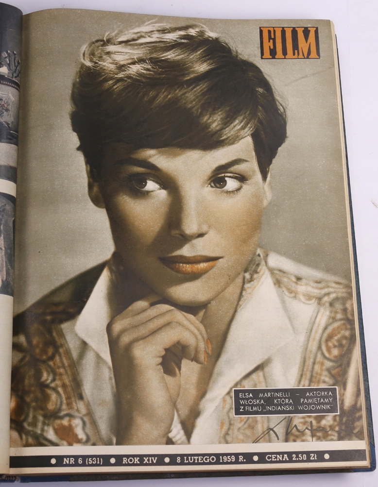 Czasopismo Film rocznik 1959 Cybulski ŁADNY STAN! - 12155338552 - oficjalne archiwum Allegro