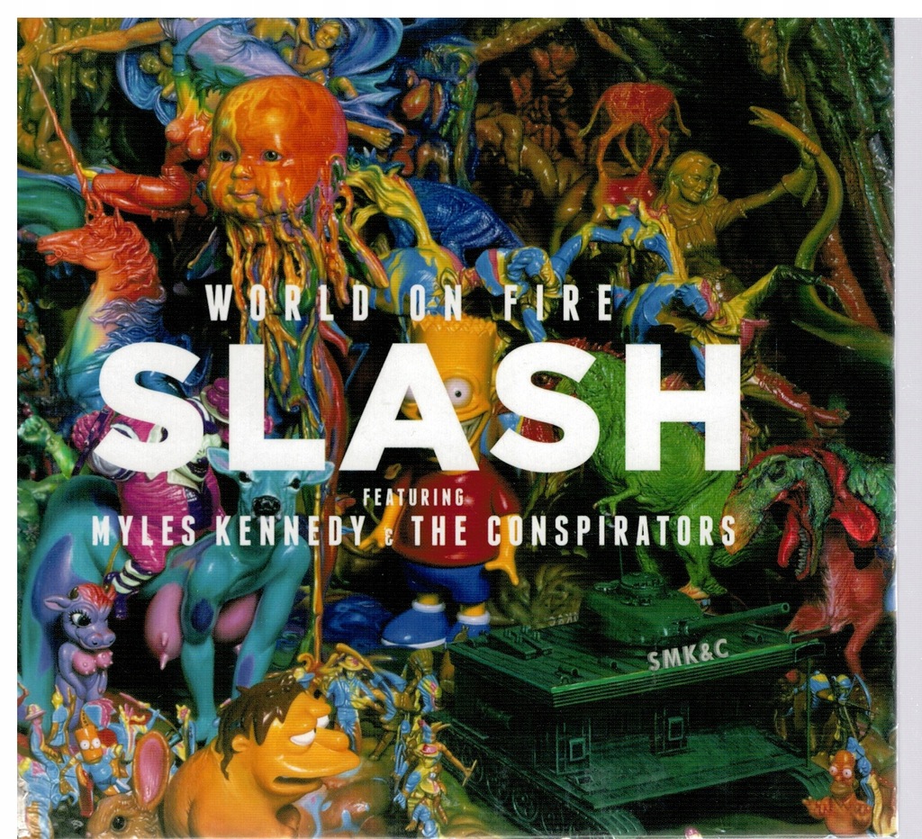 SLASH WORLD ON FIRE CD 2014 - 11872384271 - oficjalne archiwum Allegro