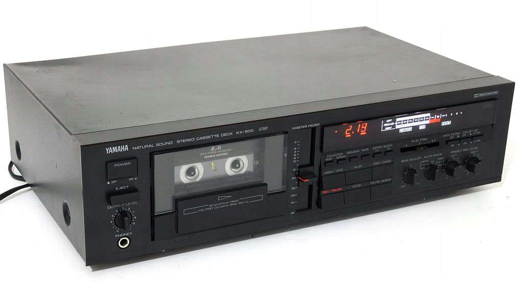 YAMAHA KX-500 KULTOWY DECK MAGNETOFON ! - 12272675198 - oficjalne archiwum Allegro