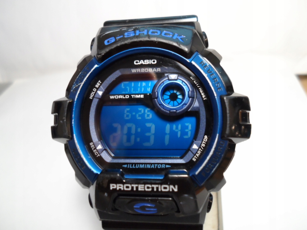 ZEGAREK CASIO G-SHOCK G-8900A BLUE - 12317906967 - oficjalne archiwum Allegro