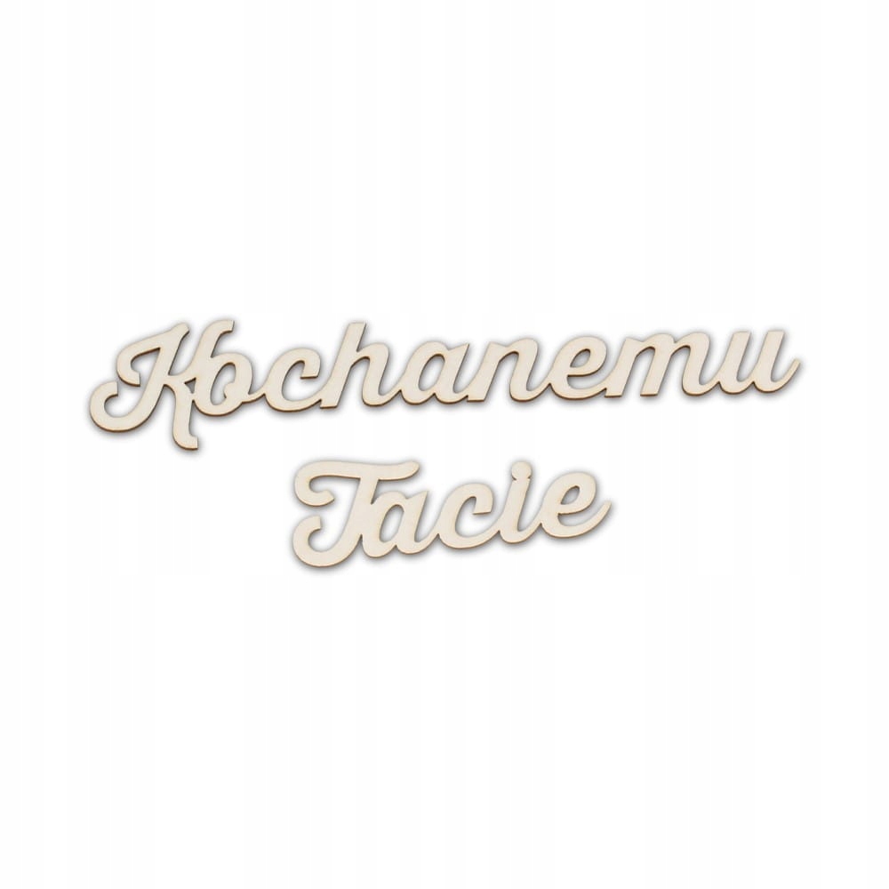 SK233 Napis KOCHANEMU TACIE - 9005521836 - oficjalne archiwum Allegro