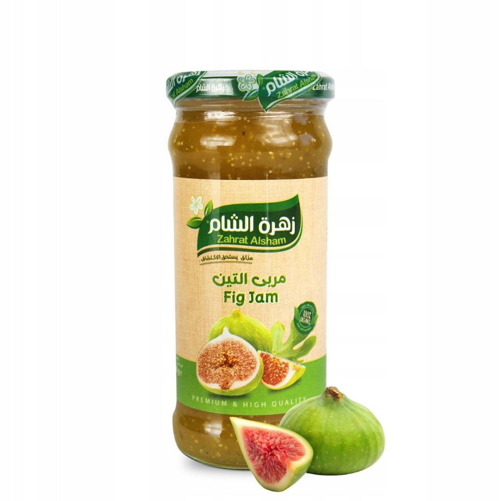 DŻEM FIGOWY FIG JAM 450 g ZAHRAT ALSHAM SYRIA - 16269019779 - oficjalne archiwum Allegro