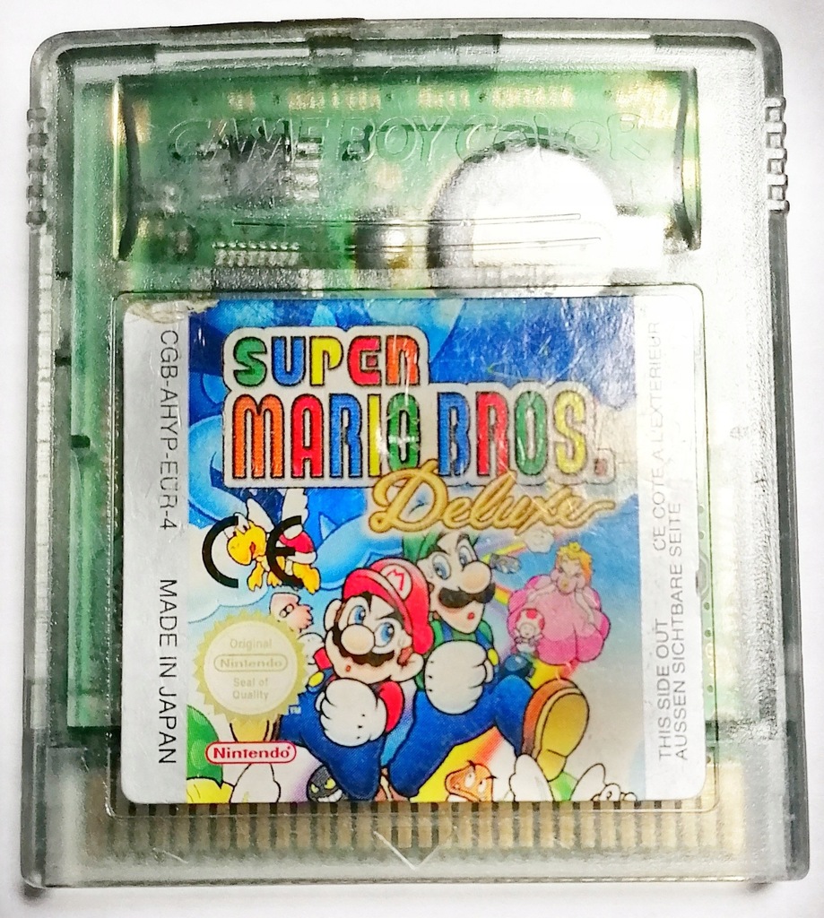 Super Mario Bros Deluxe Game Boy Color - 13073188597 - oficjalne ...