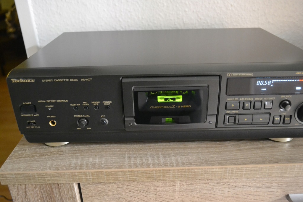 Technics RS-AZ7 Magnetofon Kasetowy High-End - 11563918569 - oficjalne archiwum Allegro