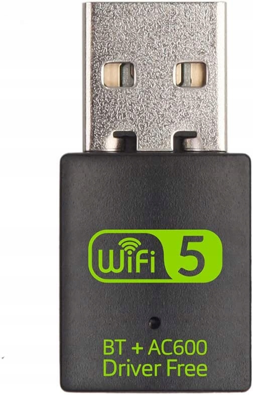 ADAPTER WIFI WLAN DONGLE AC600 600Mbps 2.4/5G - 12626665616 - oficjalne ...