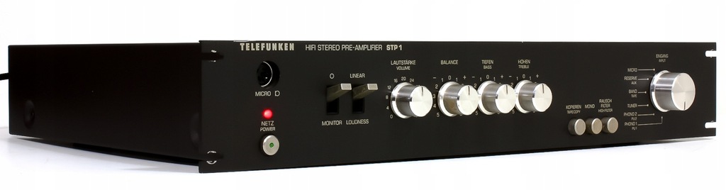 TELEFUNKEN STP 1 PRZEDWMZACNIACZ STEREO VINTAGE - 11088095703 ...